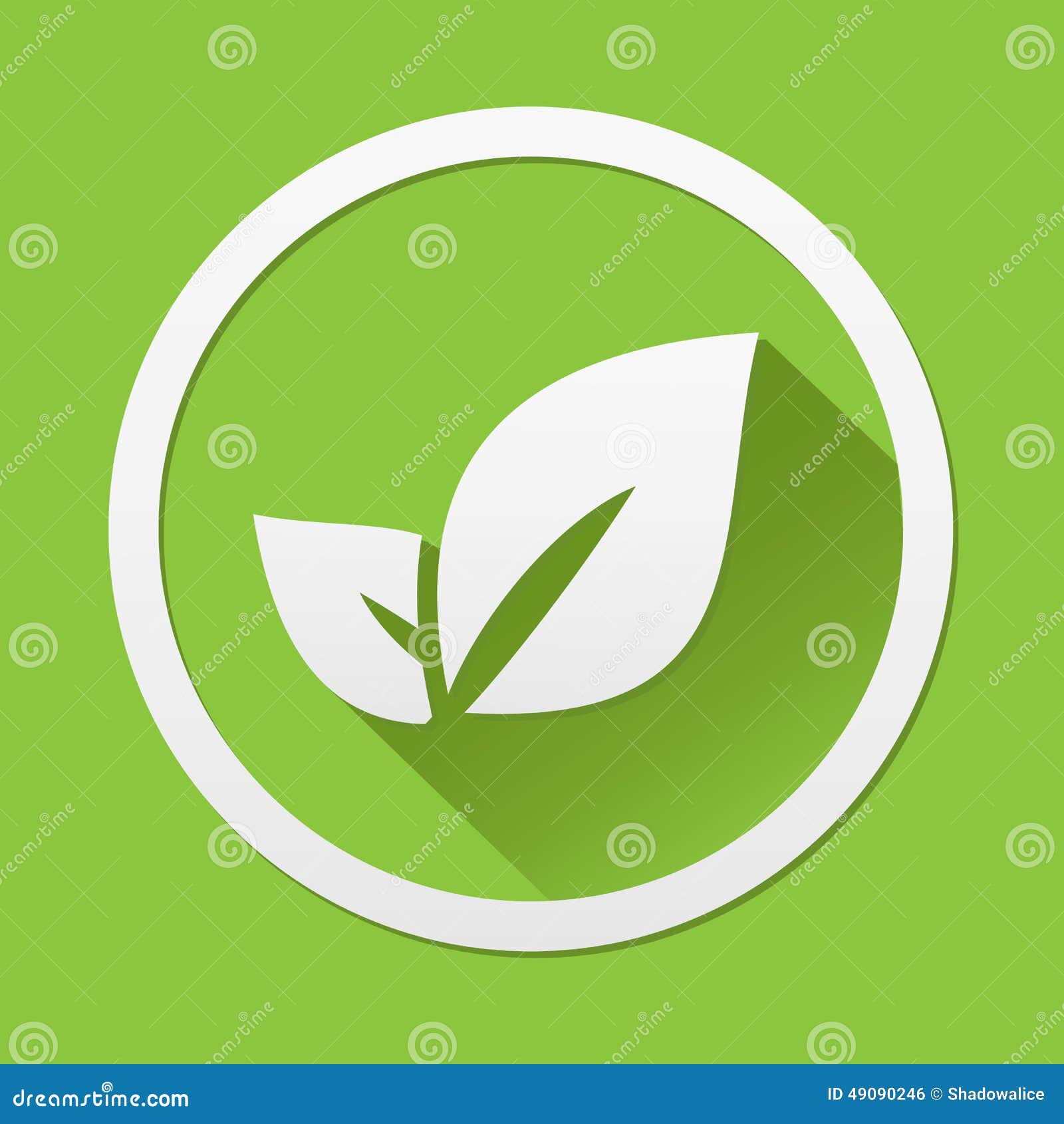 Leaf Icon Great for Any Use. Vector EPS10 Stock Vector - Illustration ...