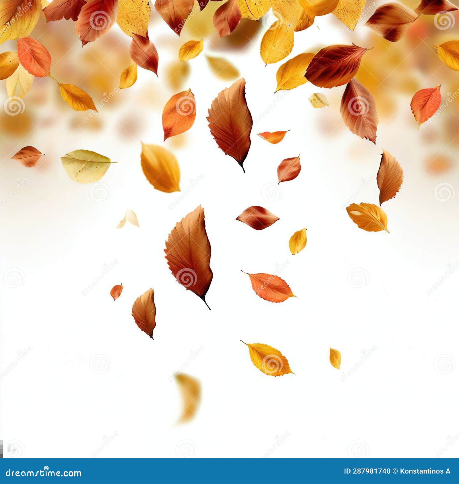Leaf Leaves Autumn Background Ai Generated Content Stock Photo - Image ...