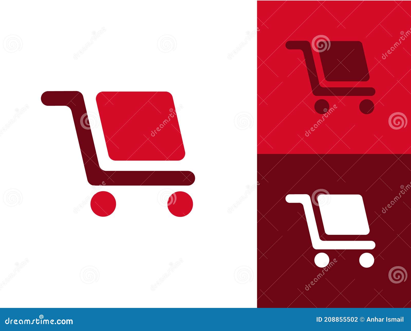 Shopping Cart Logo Design stock vector. Illustration of commerce ...