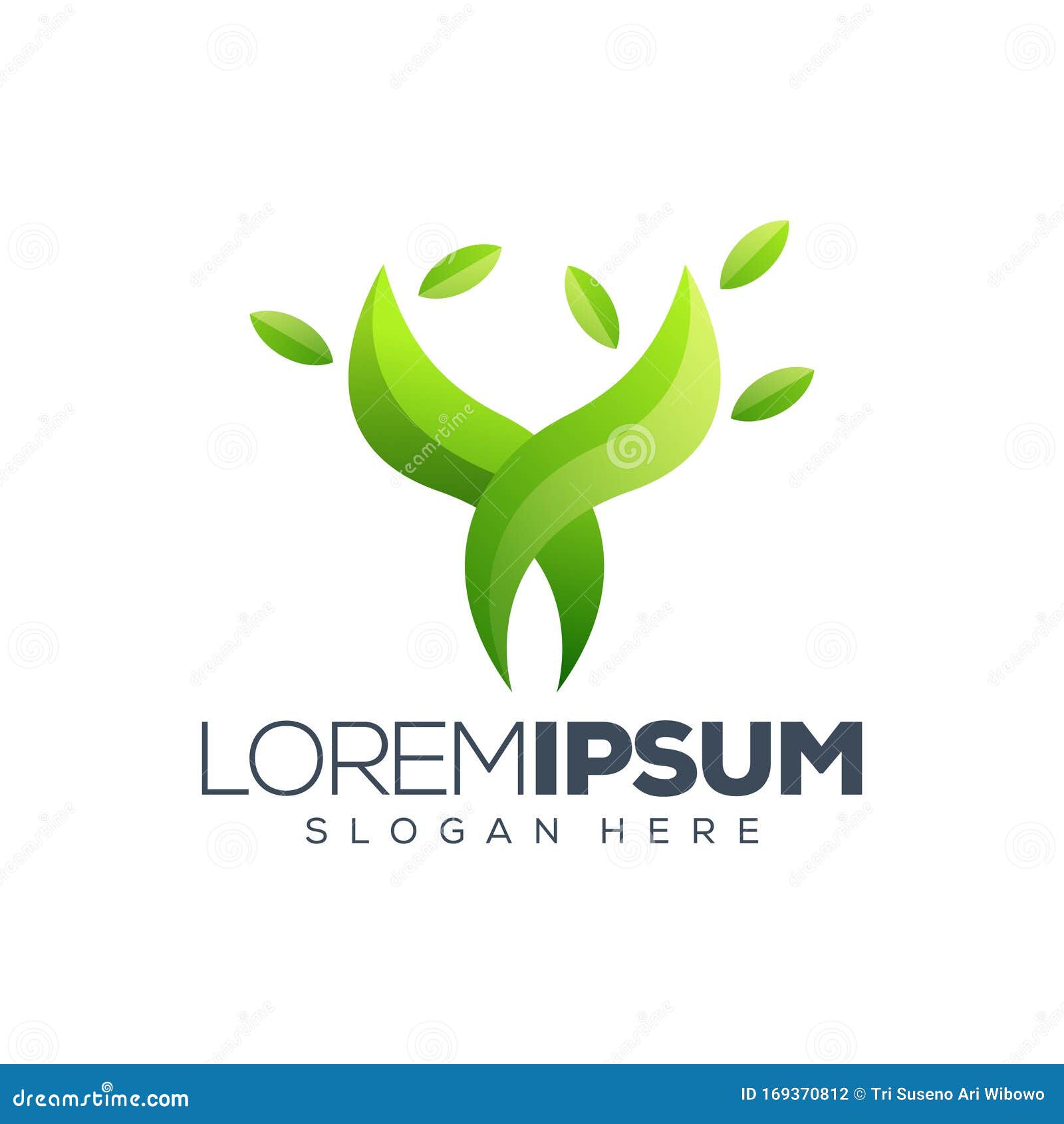 Leaf Logo Design Vector Illustrations Stock Illustration - Illustration ...