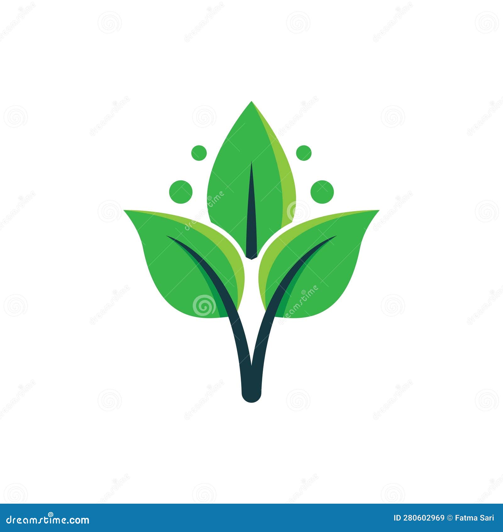 Leaf logo images stock vector. Illustration of growth - 280602969