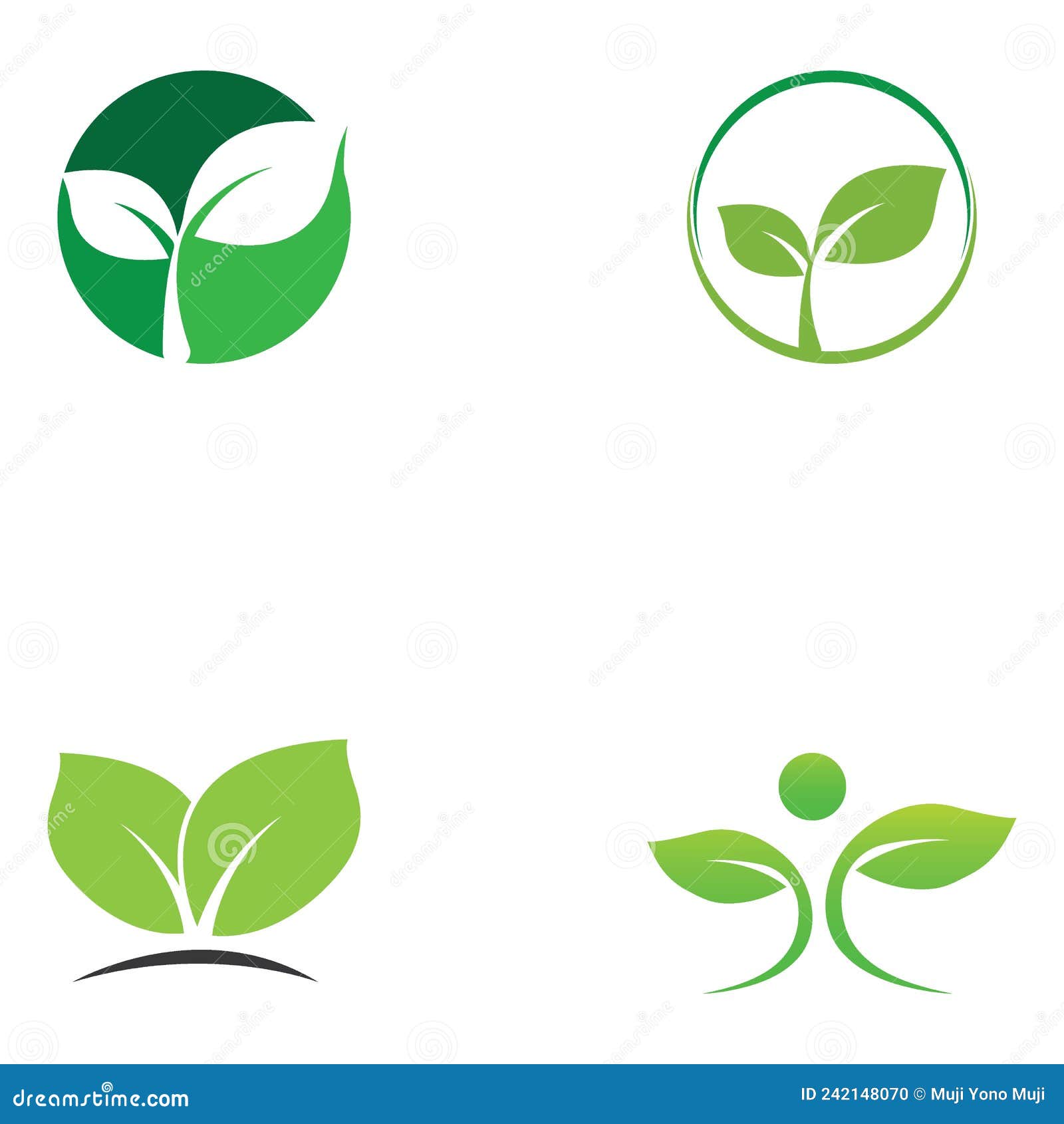 Leaf Logo and Vector Images Template Stock Vector - Illustration of ...