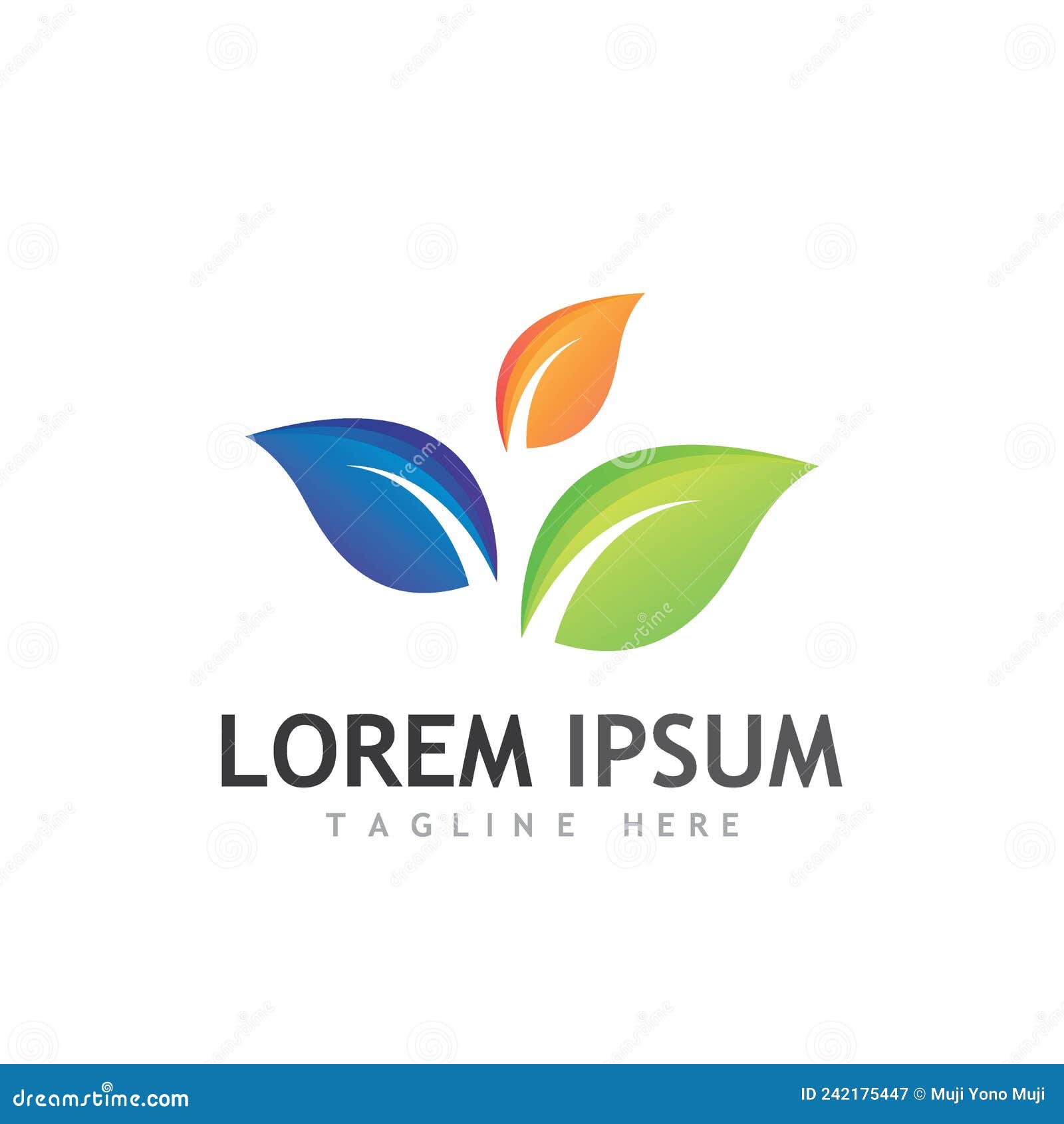 Leaf Logo and Vector Images Template Stock Illustration - Illustration ...