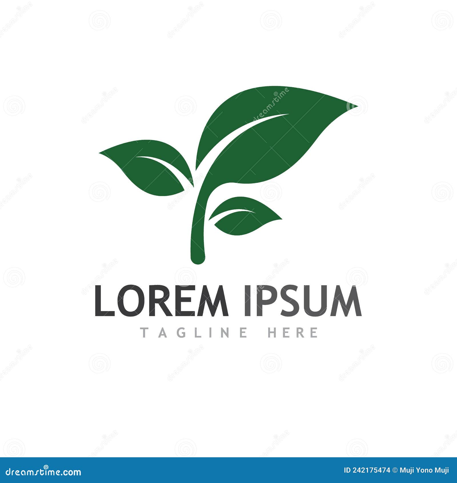 Leaf Logo and Vector Images Template Stock Illustration - Illustration ...