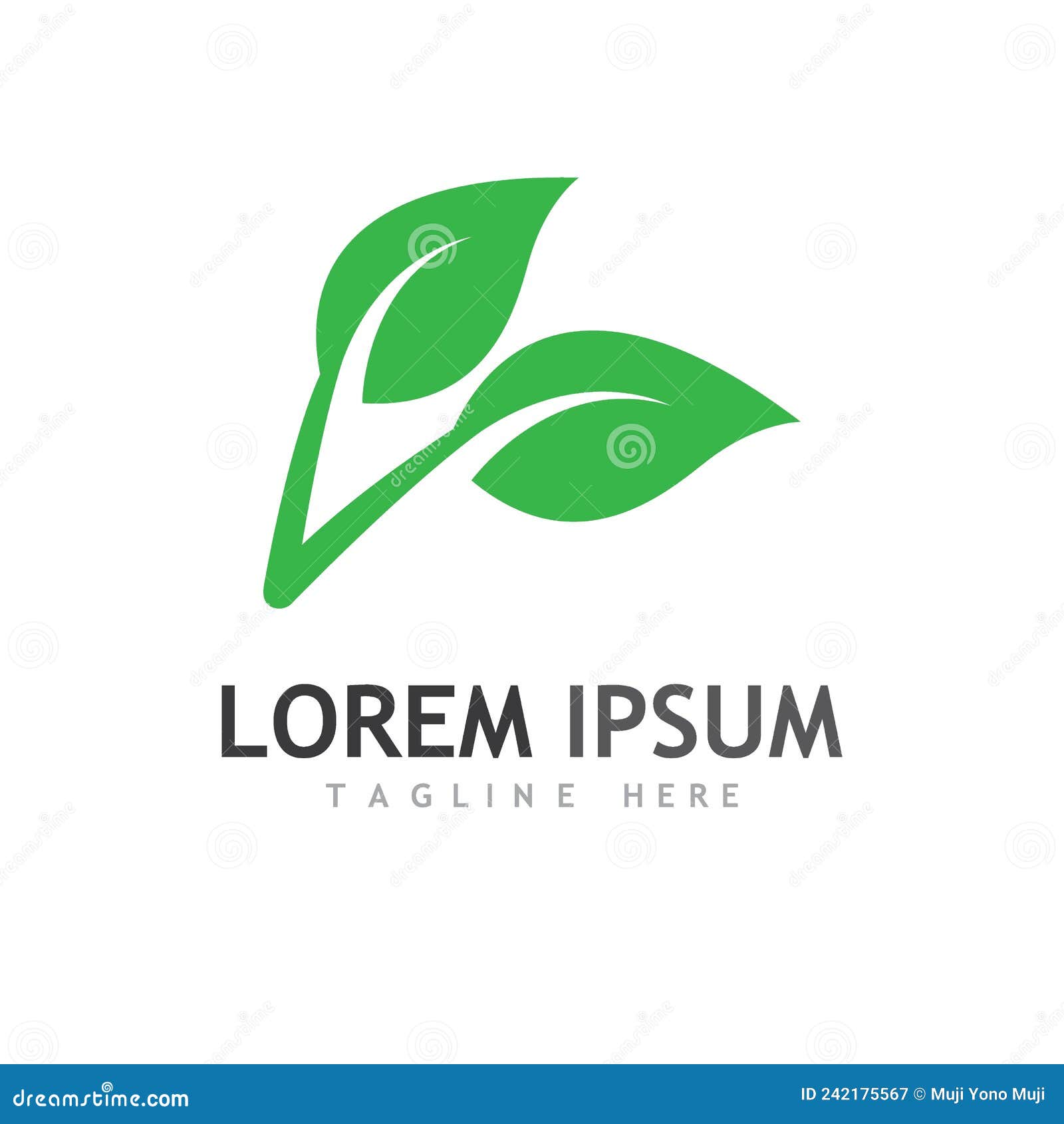 Leaf Logo and Vector Images Template Stock Illustration - Illustration ...