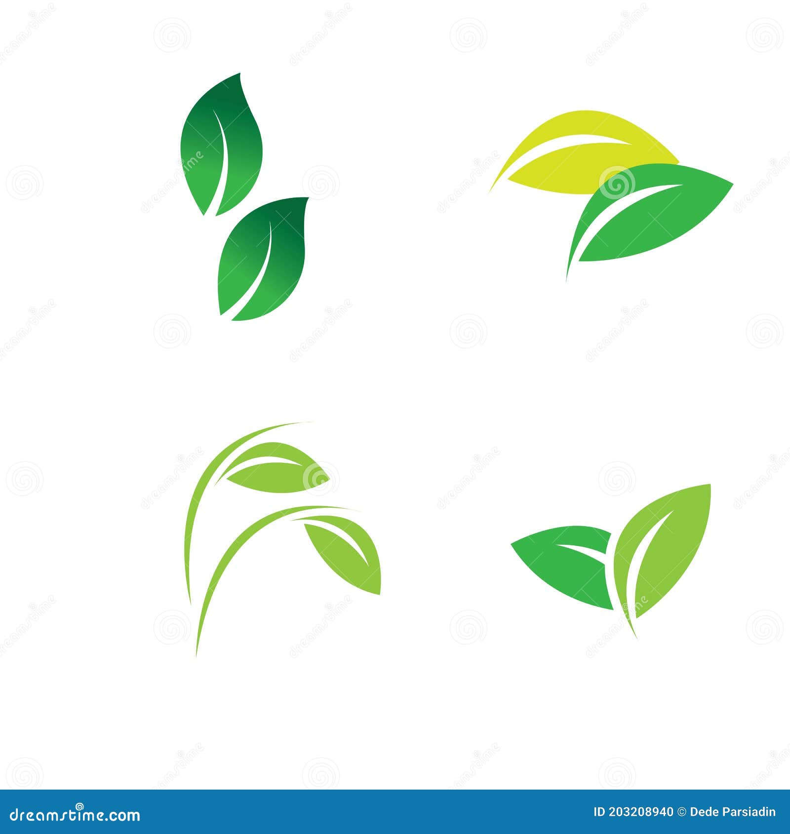 Leaf stock vector. Illustration of health, organic, leaf - 203208940