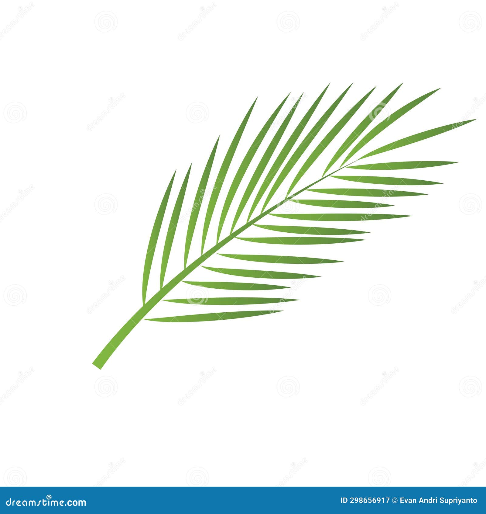 Leaf Palm Logo Vector Template Symbol and Design Stock Illustration ...