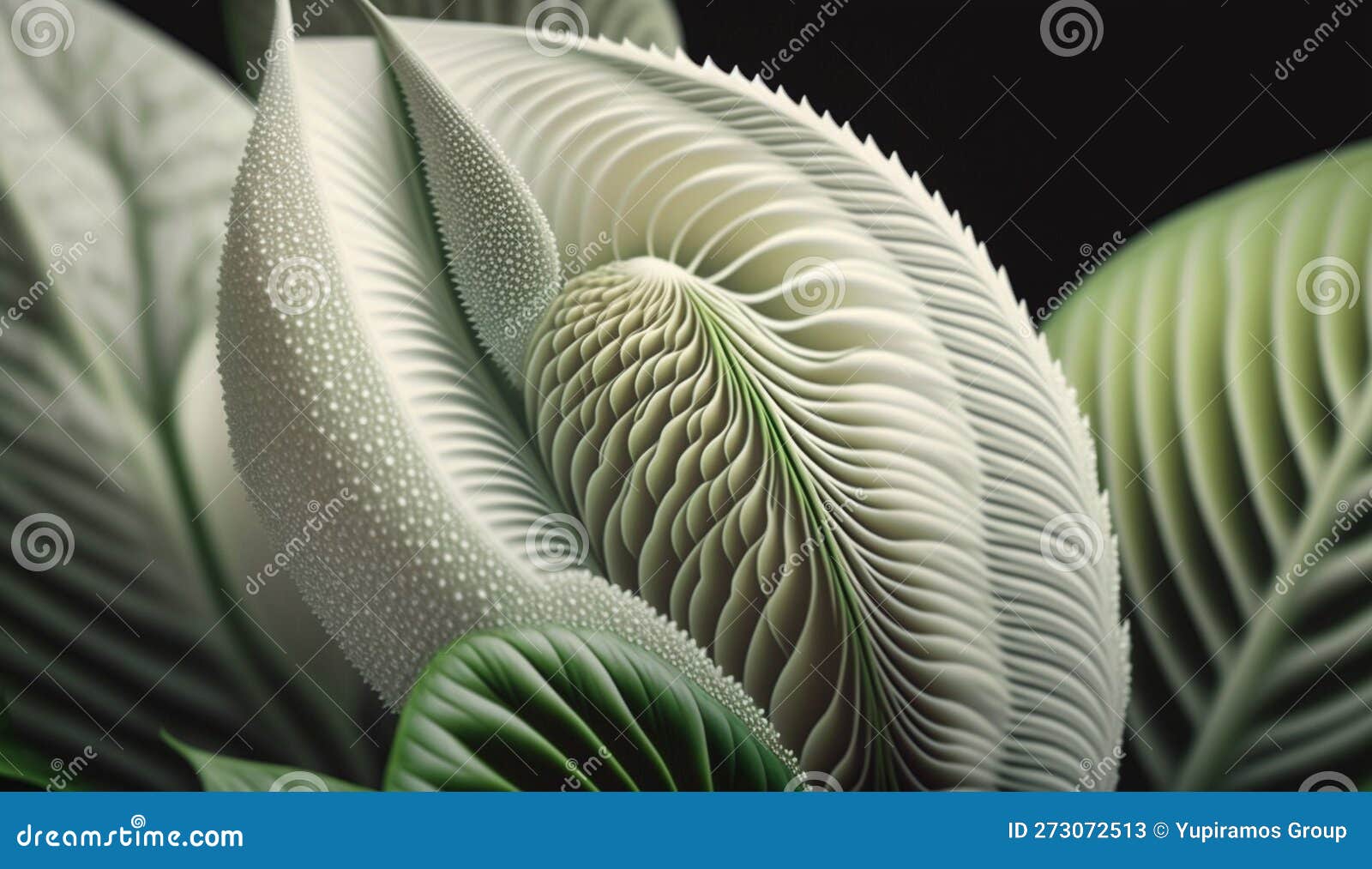 Leaf Pattern Abstract Background Plant Shape Decoration Beauty ...