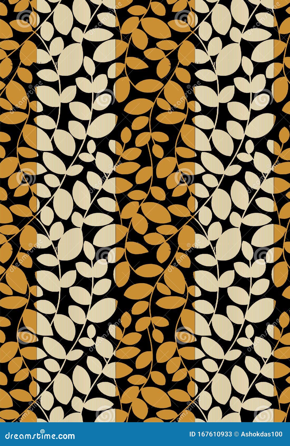 LEAF PATTERN DESIGN BACKGROUND for PRINT Stock Illustration ...