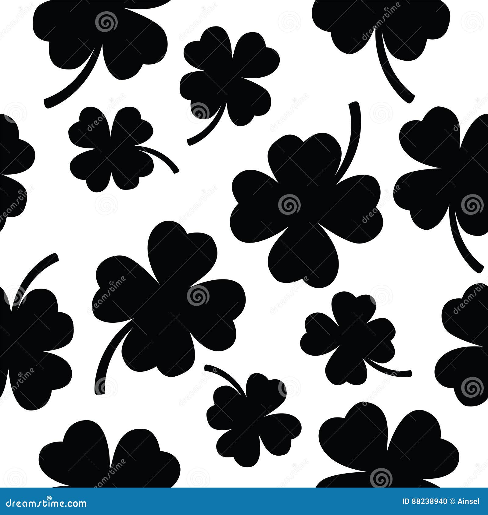 4leaf Pattern Stock Illustrations – 2 4leaf Pattern Stock Illustrations ...