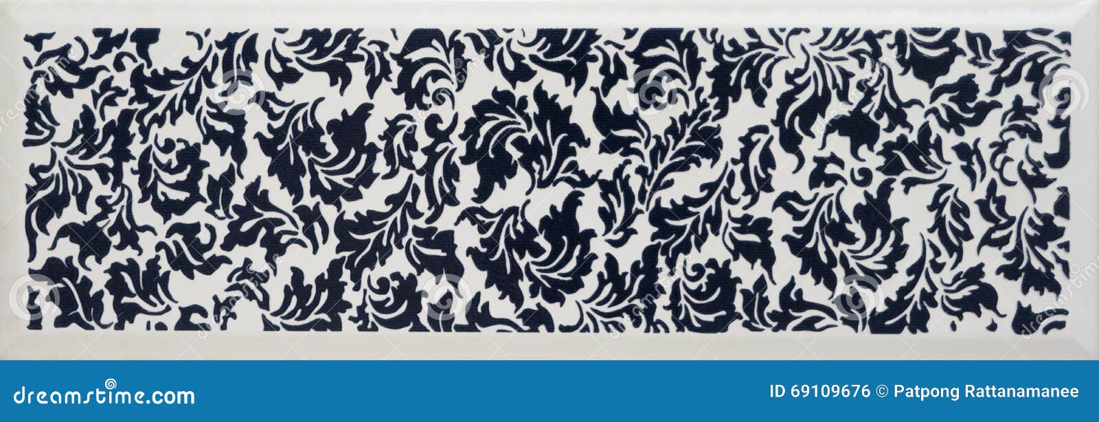 Leaf pattern tile stock photo. Image of beauty, abstract - 69109676