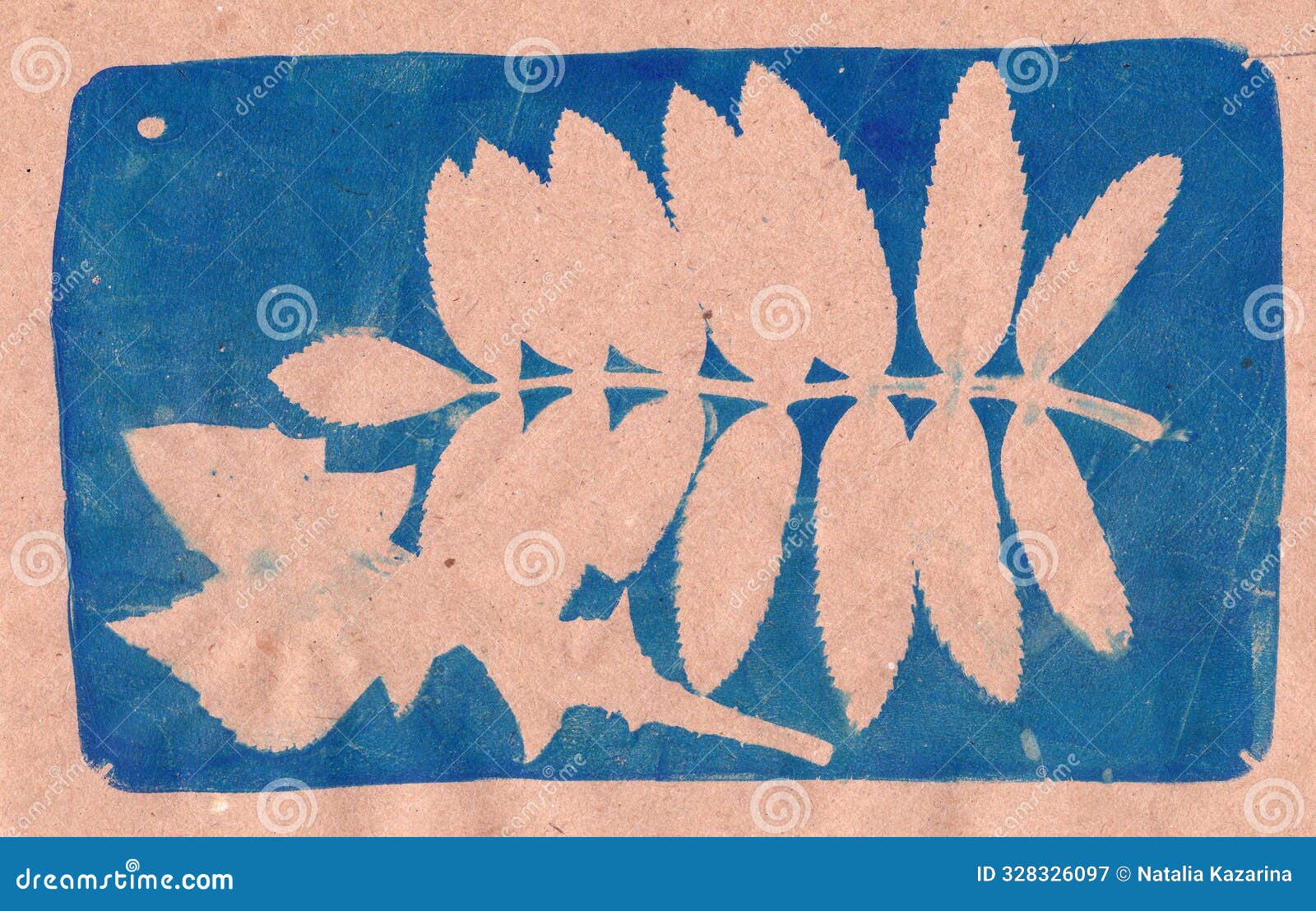 Leaf Prints on a Dark Background, Negative Space, Copy Space, Abstract ...