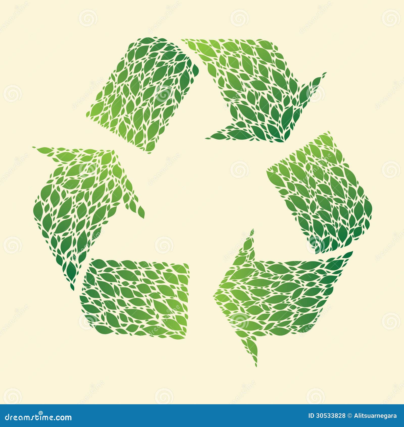 Leaf Recycle stock vector. Illustration of design, conservatio - 30533828