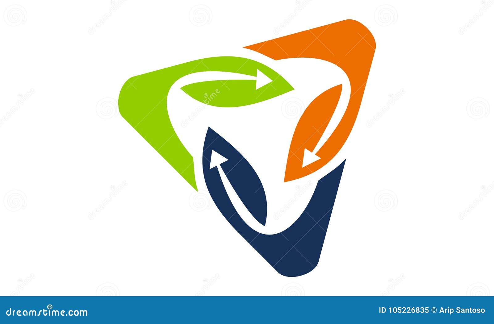 Leaf Rotation Logo Design Template Stock Vector - Illustration of ...