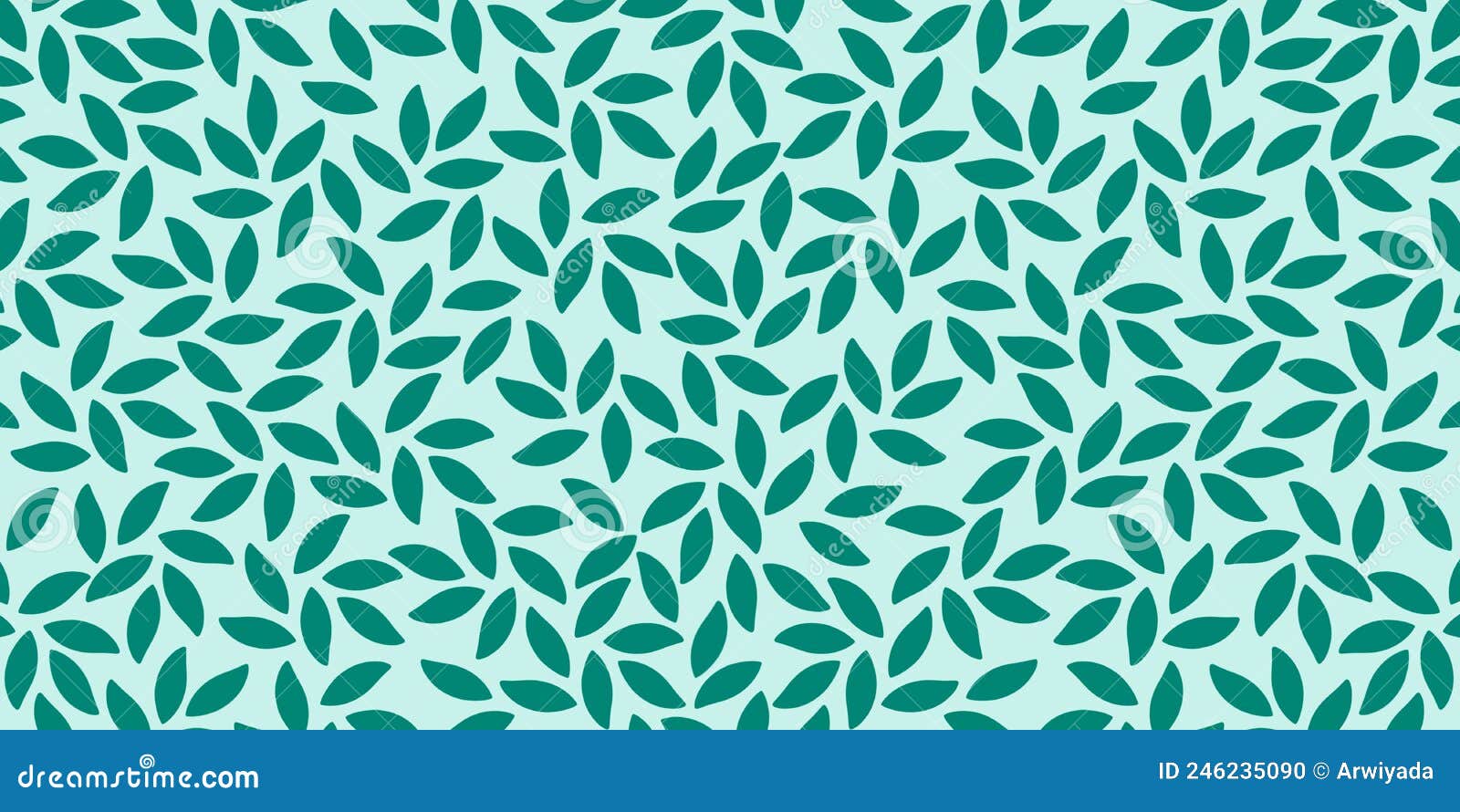 Leaf Seamless Background with Pattern Background Stock Illustration ...