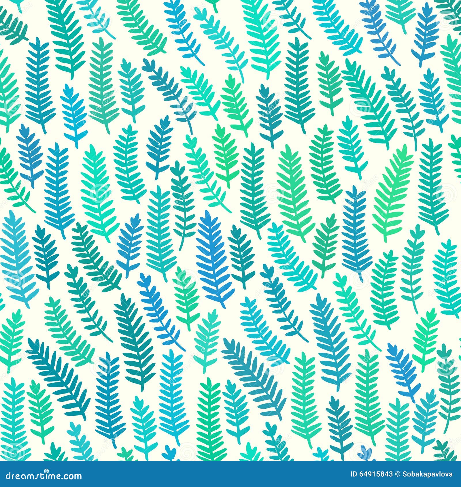 Leaf Seamless Pattern Background. Leaf Textile Pattern. Stock Vector ...