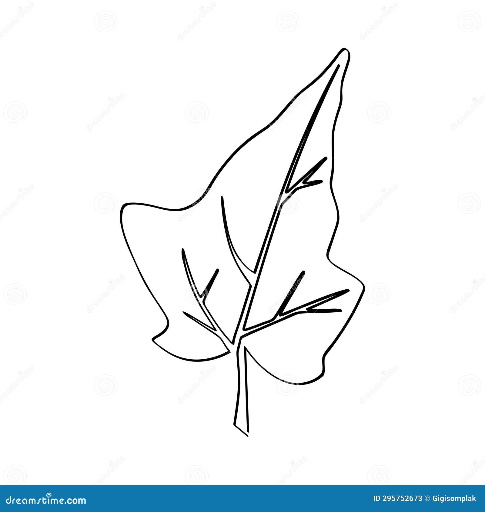 Simple Ivy Drawing