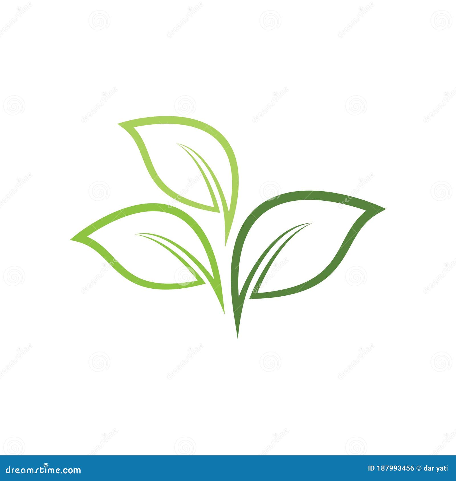 Leaf Symbol Vector Icon and Symbol Stock Vector - Illustration of ...