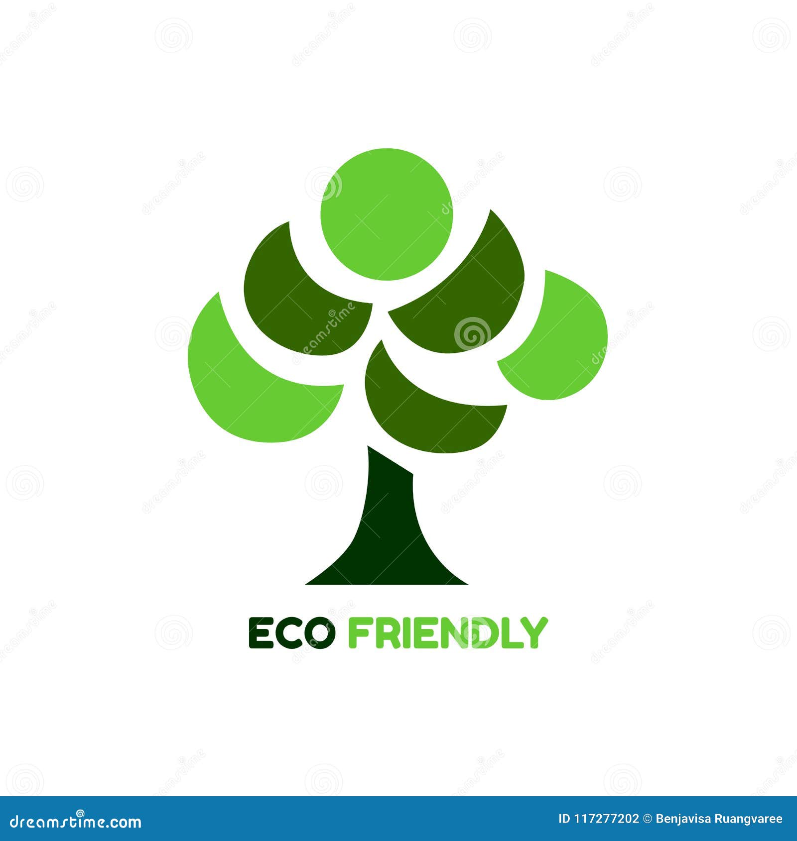 Leaf Tree Flower Eco Friendly Logo Icon Symbol Vector Design Stock ...