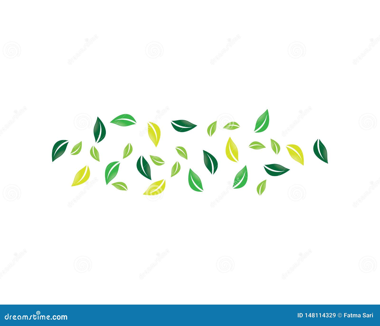 Leaf vector icon stock vector. Illustration of isolated - 148114329