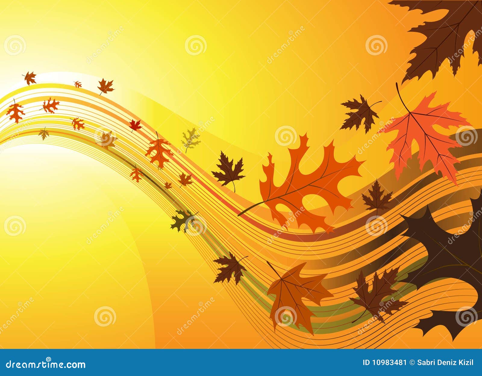 Leaf with wave stock vector. Illustration of texture - 10983481