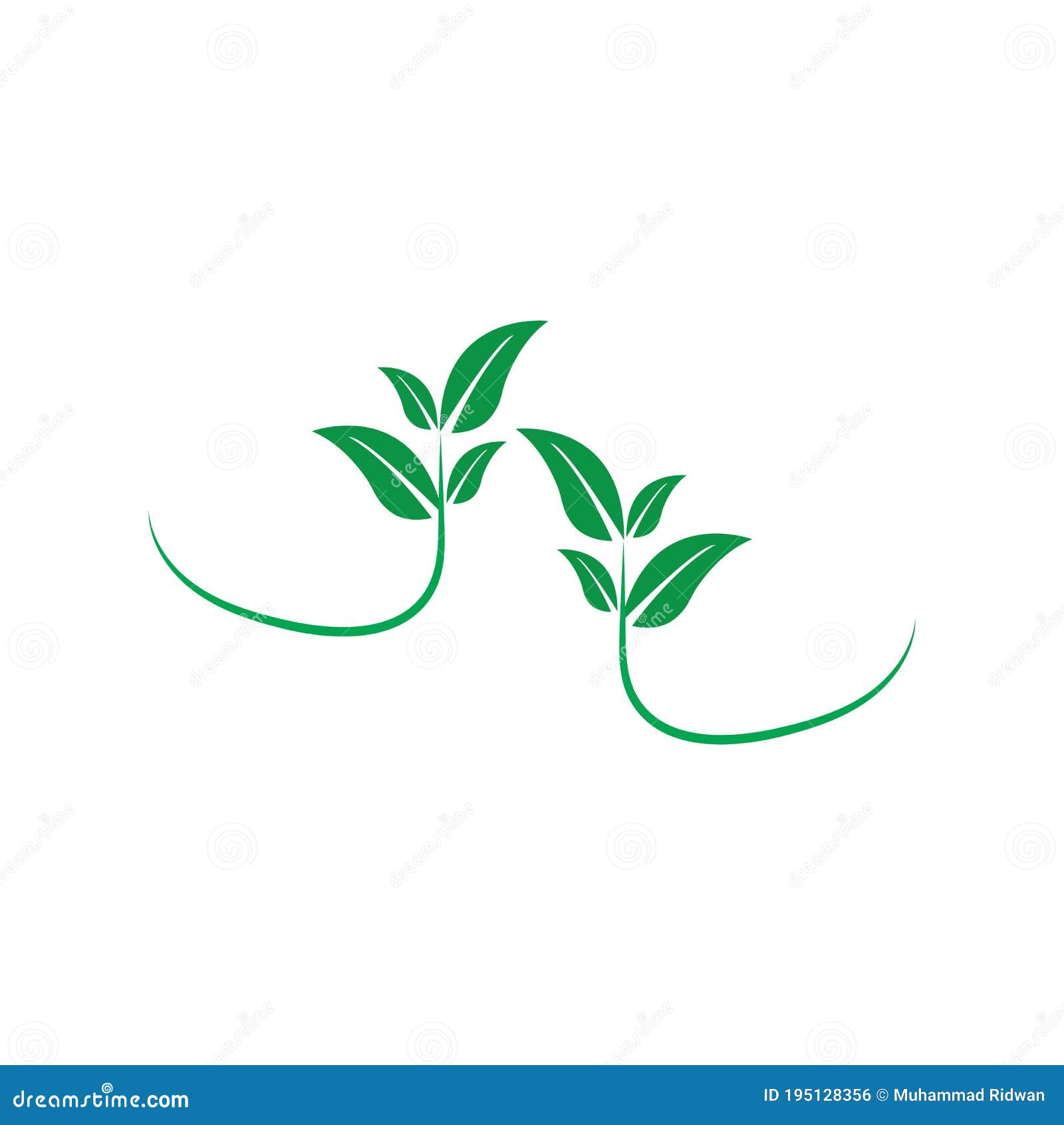 Leafe logo stock vector. Illustration of organic, isolated - 195128356