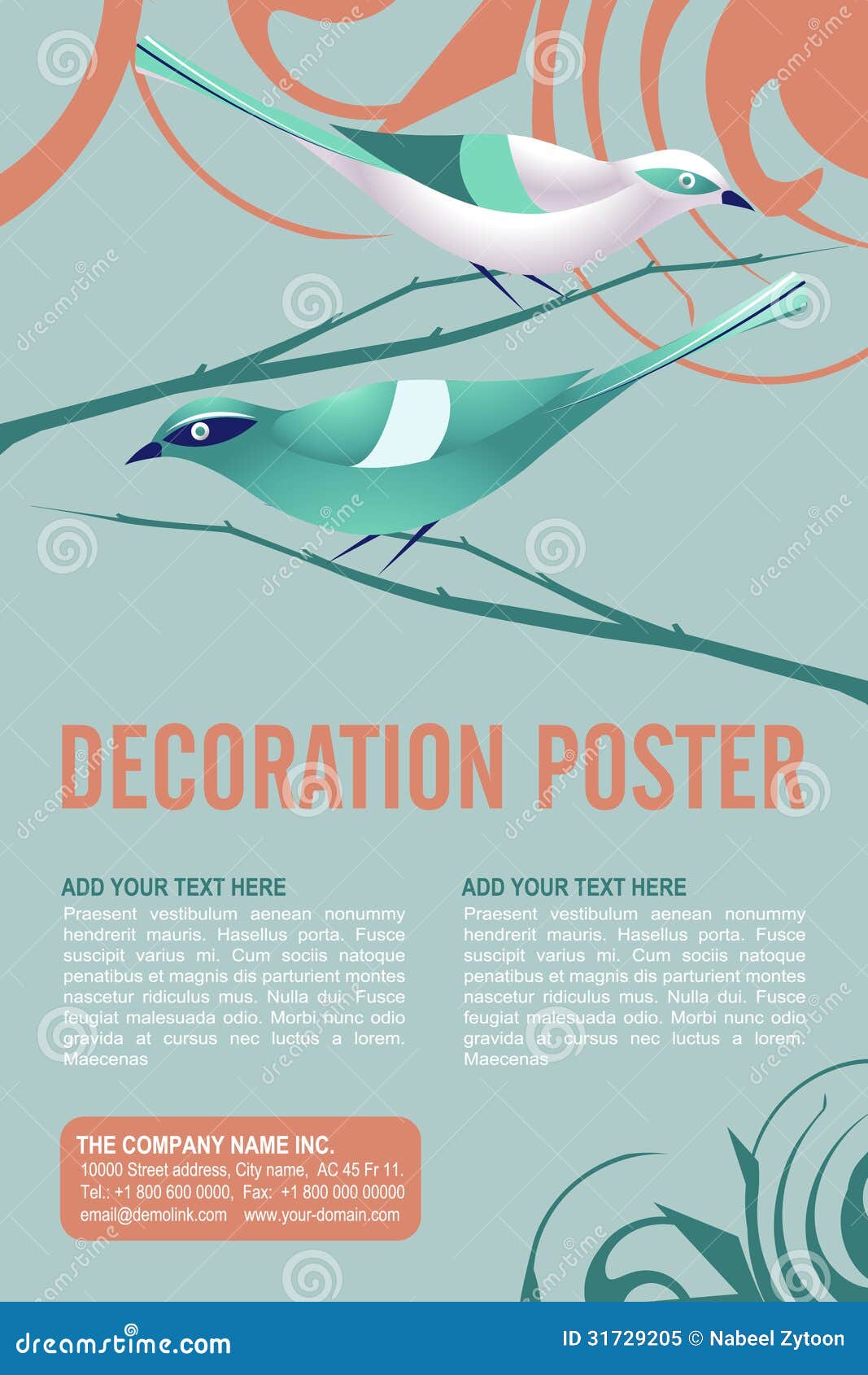 Leaflet design stock vector. Illustration of cover, border - 31729205