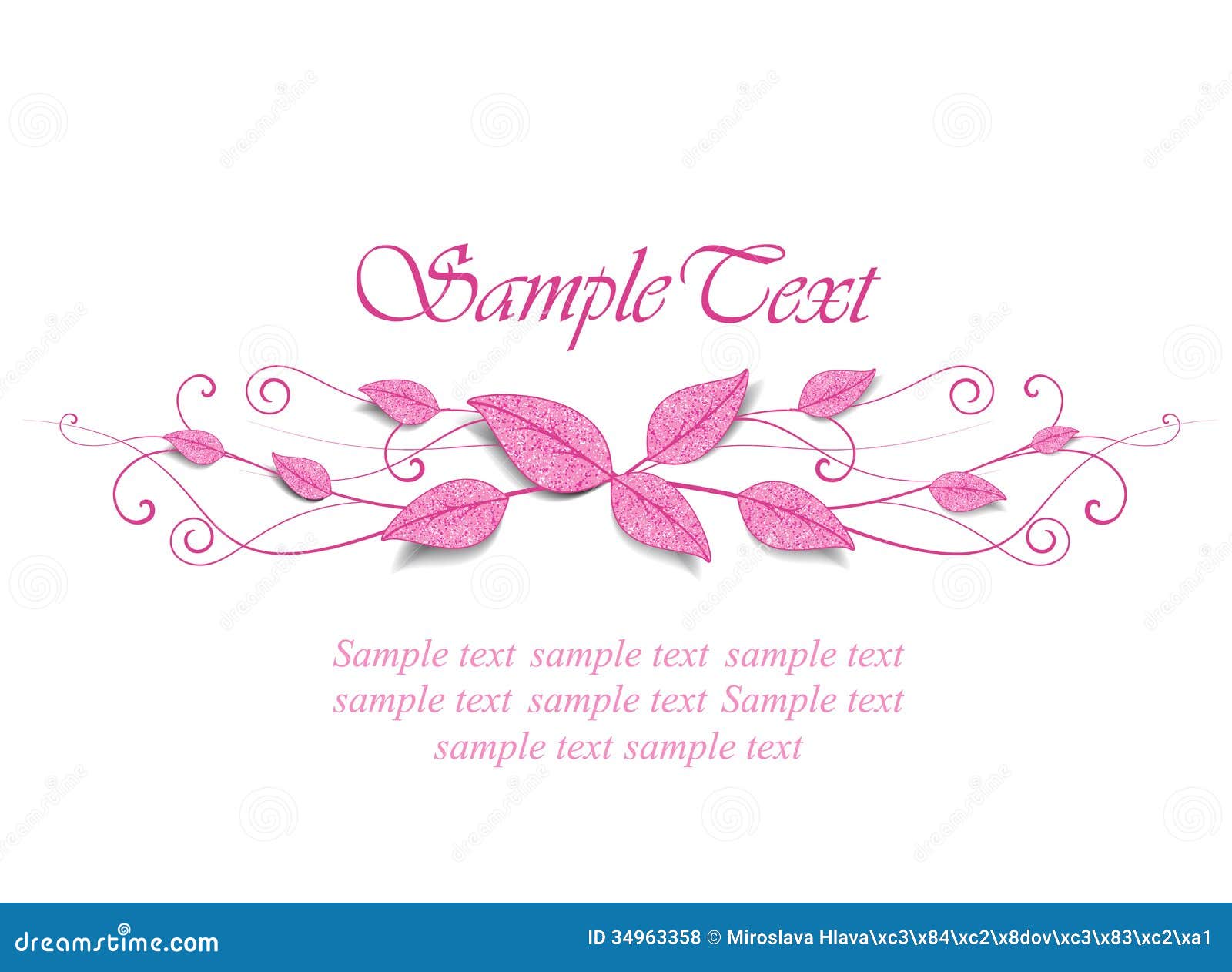 Leafs decoration stock vector. Illustration of decoration - 34963358