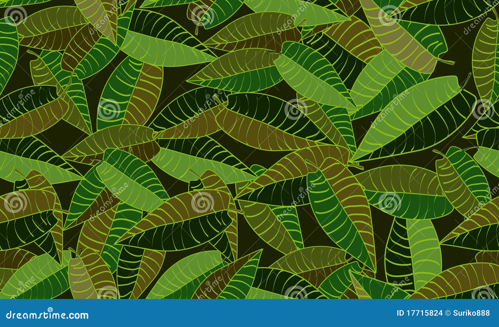 Leafs texture stock vector. Illustration of garden, flower - 17715824