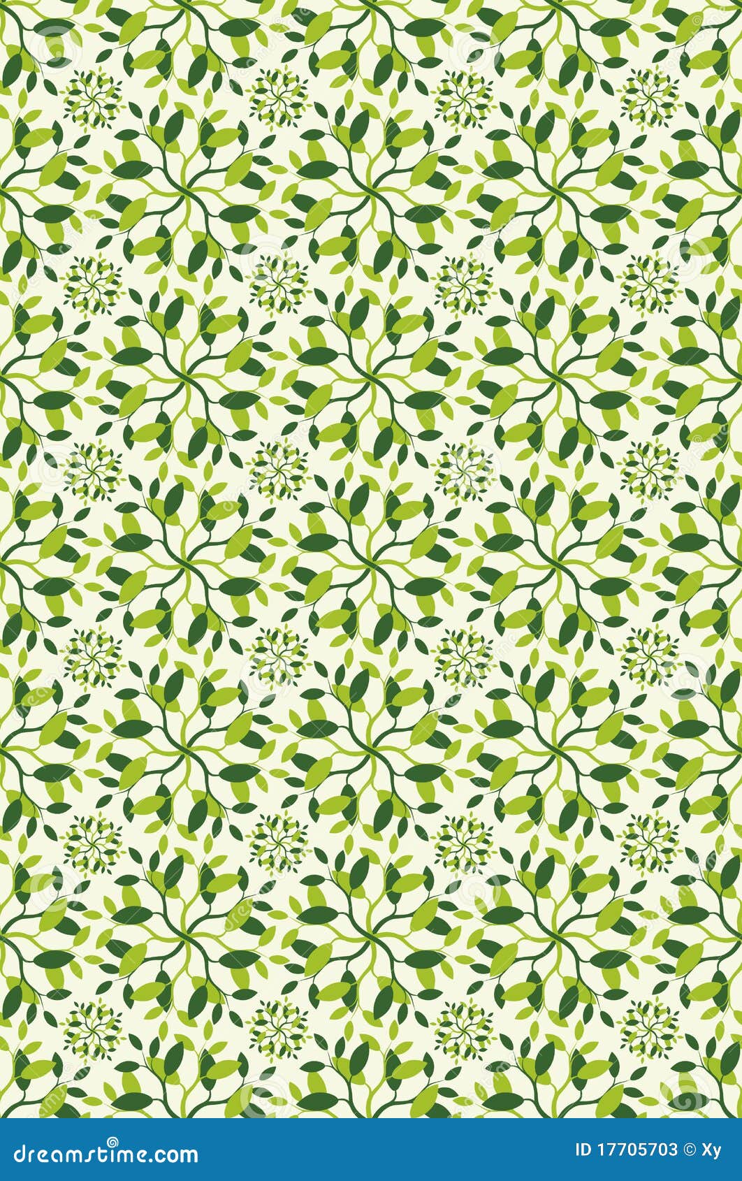 Leafy Green Background Cartoon Vector | CartoonDealer.com #25443555