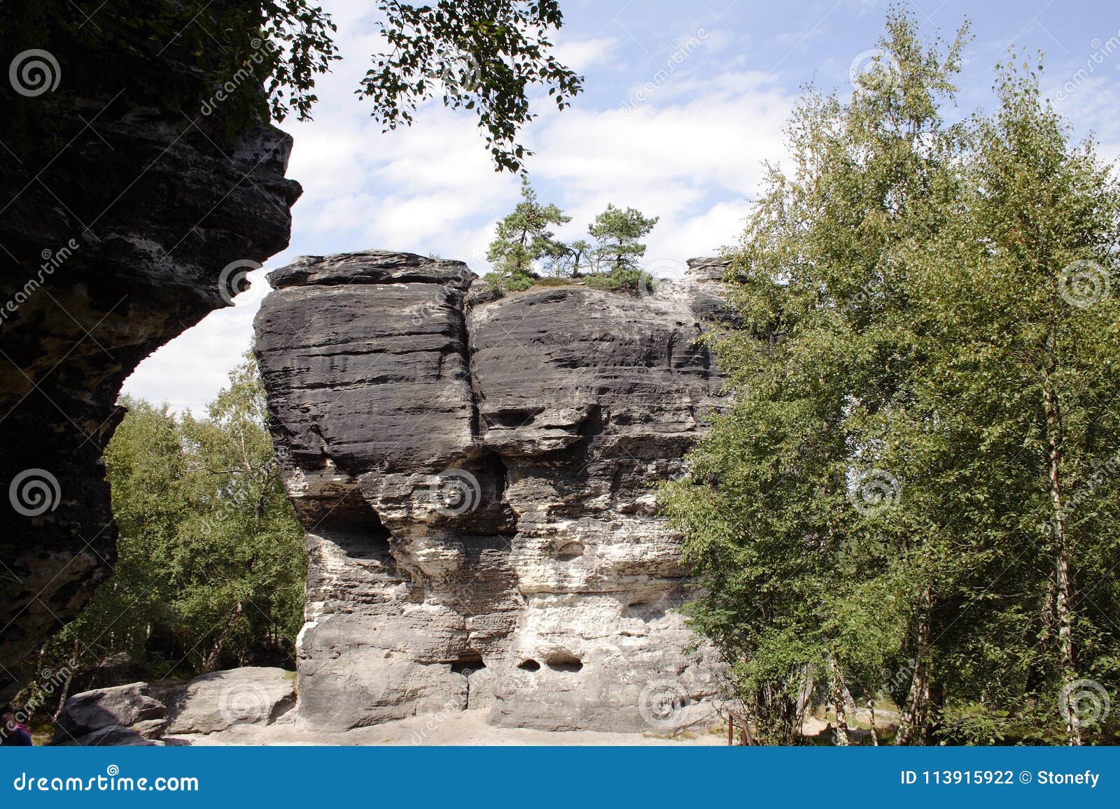 Natural Big Grey Stone Monument. Stock Photo - Image of henge, heritage ...