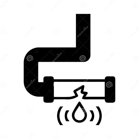 Leak, Engine, Oil Leak, Engine Oil Leak Icon Stock Vector ...