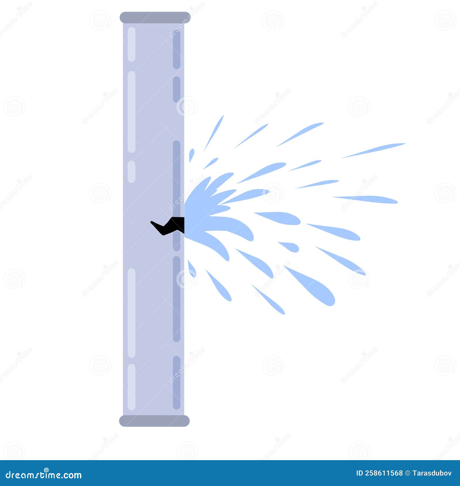 Leak in Water Pipe. Plumber Service. Broken Sewer and Water Supply ... Leak in Water Pipe. Plumber Service. Broken Sewer and Water Supply ...