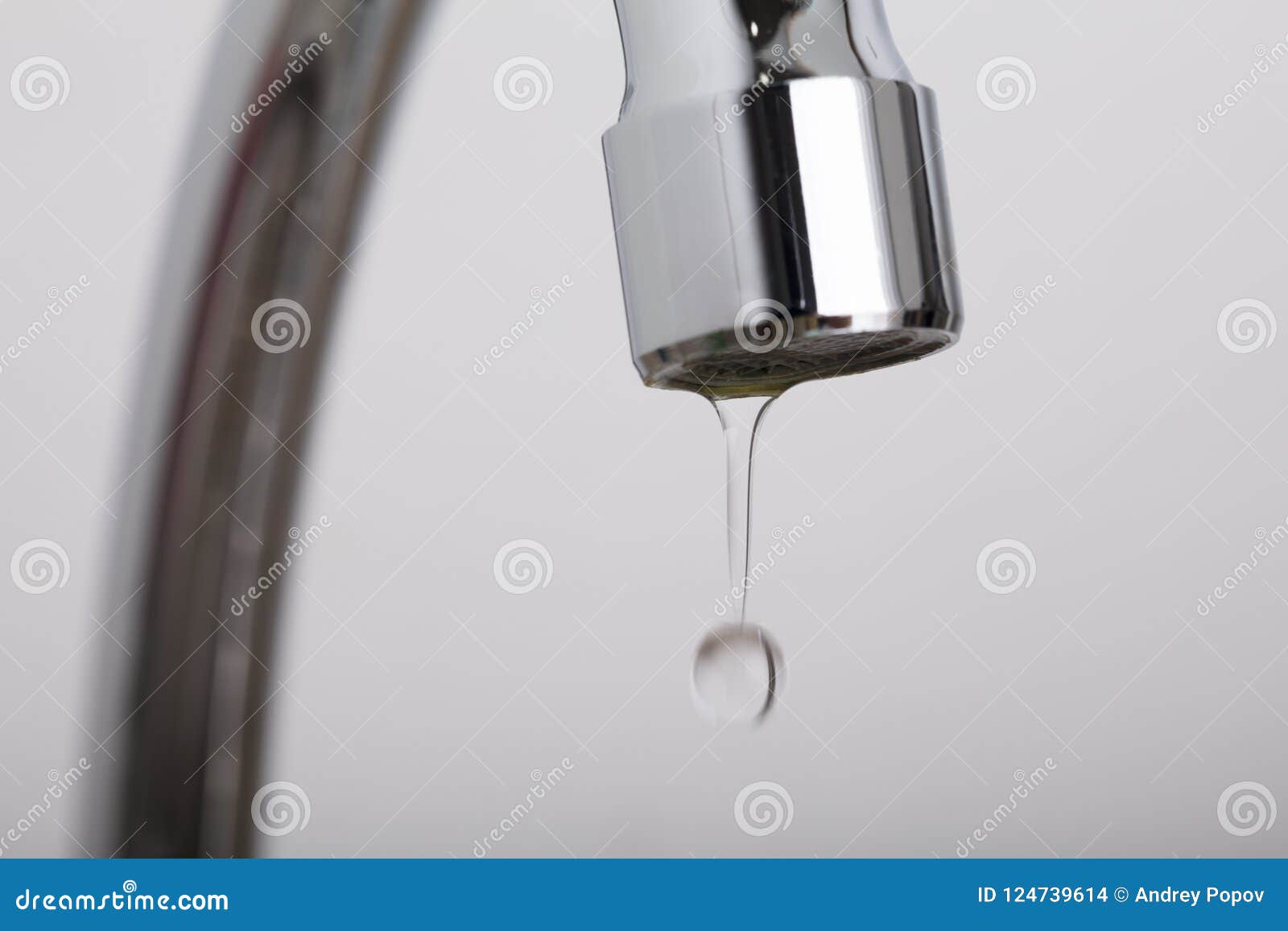 Dripping Tap Water In The Morningi Royalty-Free Stock Photography ...