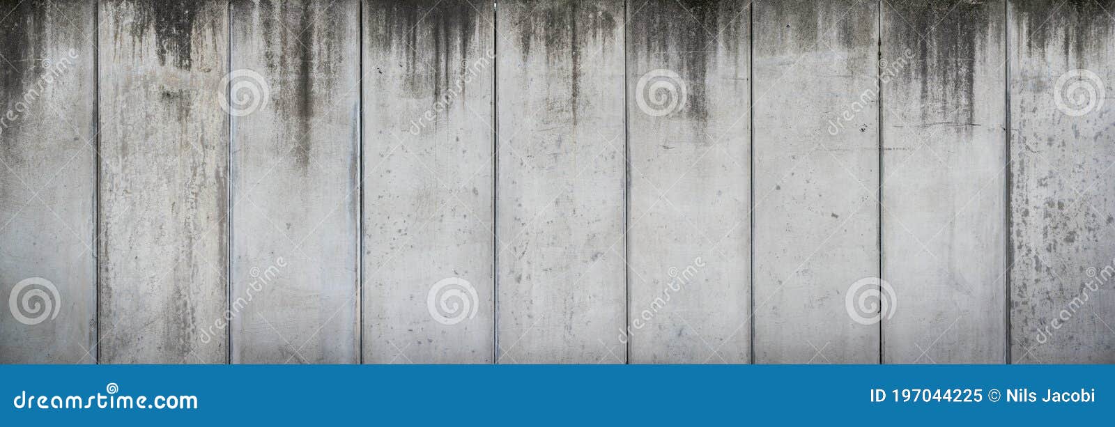 Leaking Concrete Wall Background Texture Stock Image - Image of solid ...