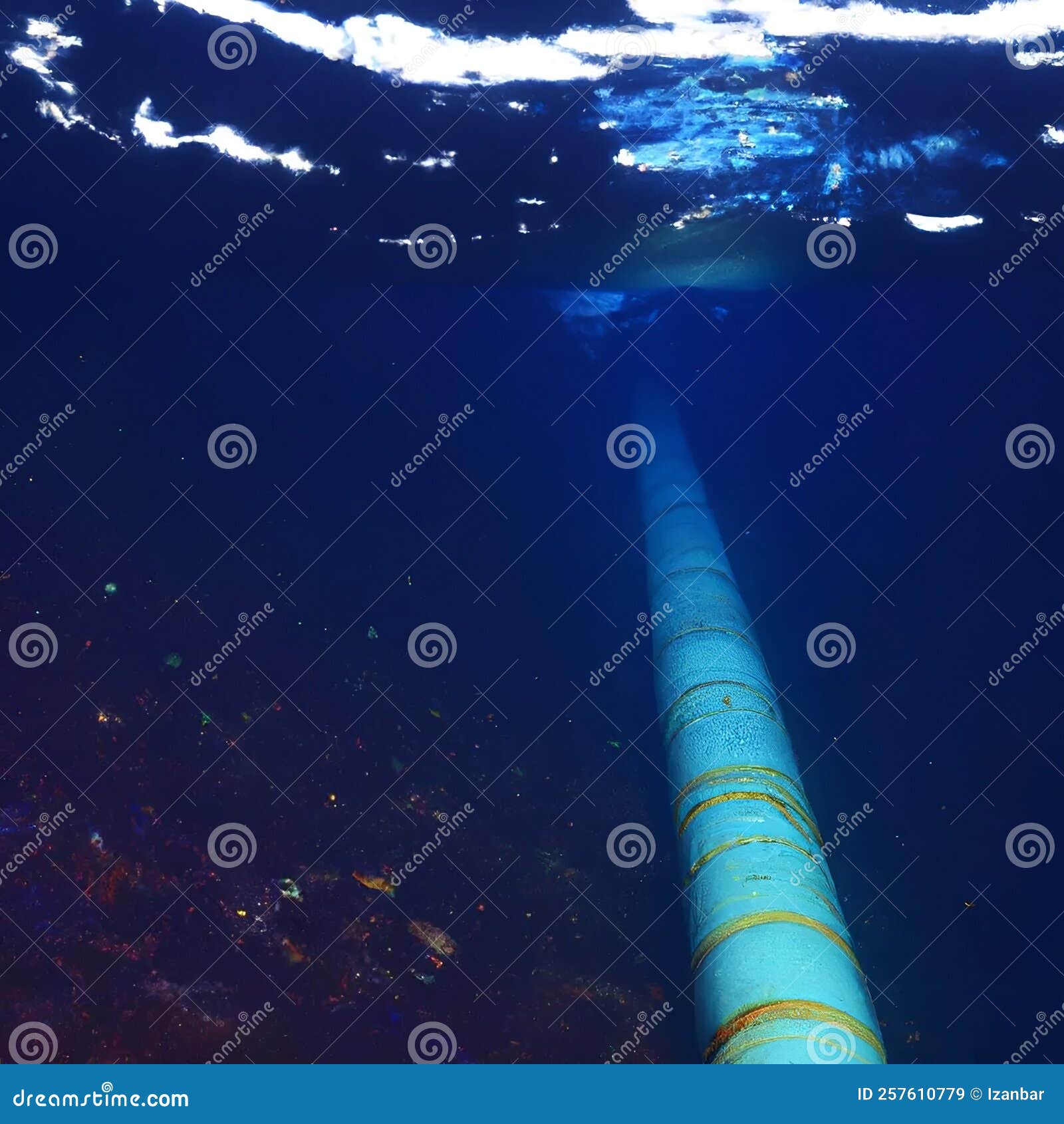 Nord Stream Gas Pipeline Underwater Imaginary Illustration Leaking Gas ... Nord Stream Gas Pipeline Underwater Imaginary Illustration Leaking Gas ...