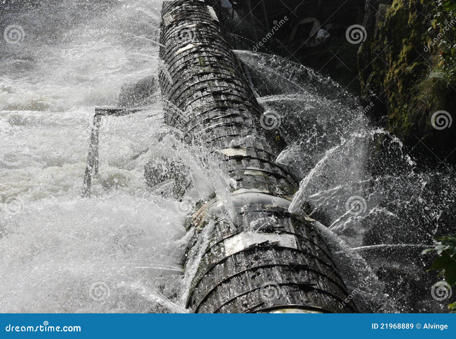 Leaking Pipe stock image. Image of physical, problems - 21968889
