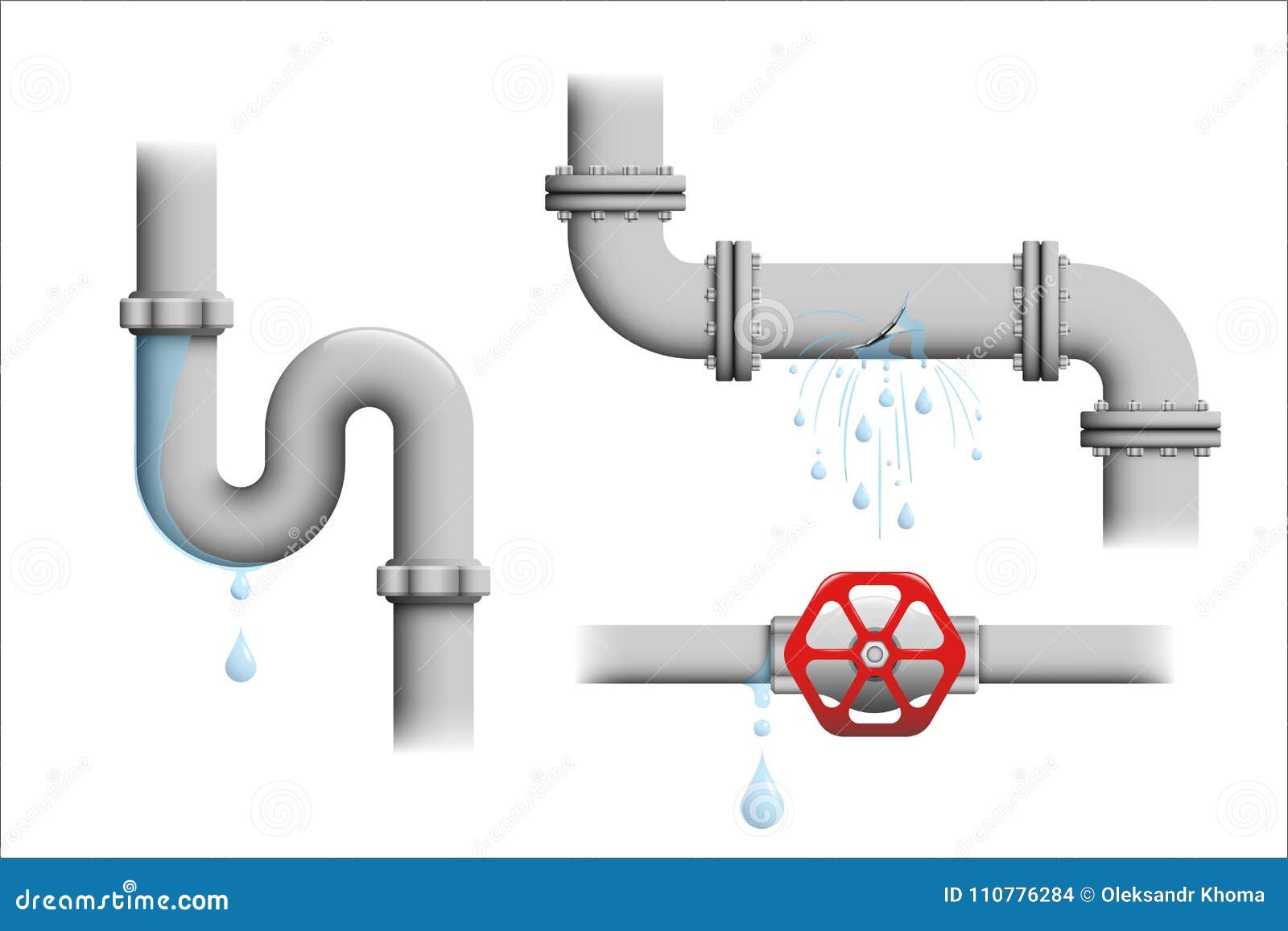 Leaking Pipe Stock Illustrations – 931 Leaking Pipe Stock Illustrations ...