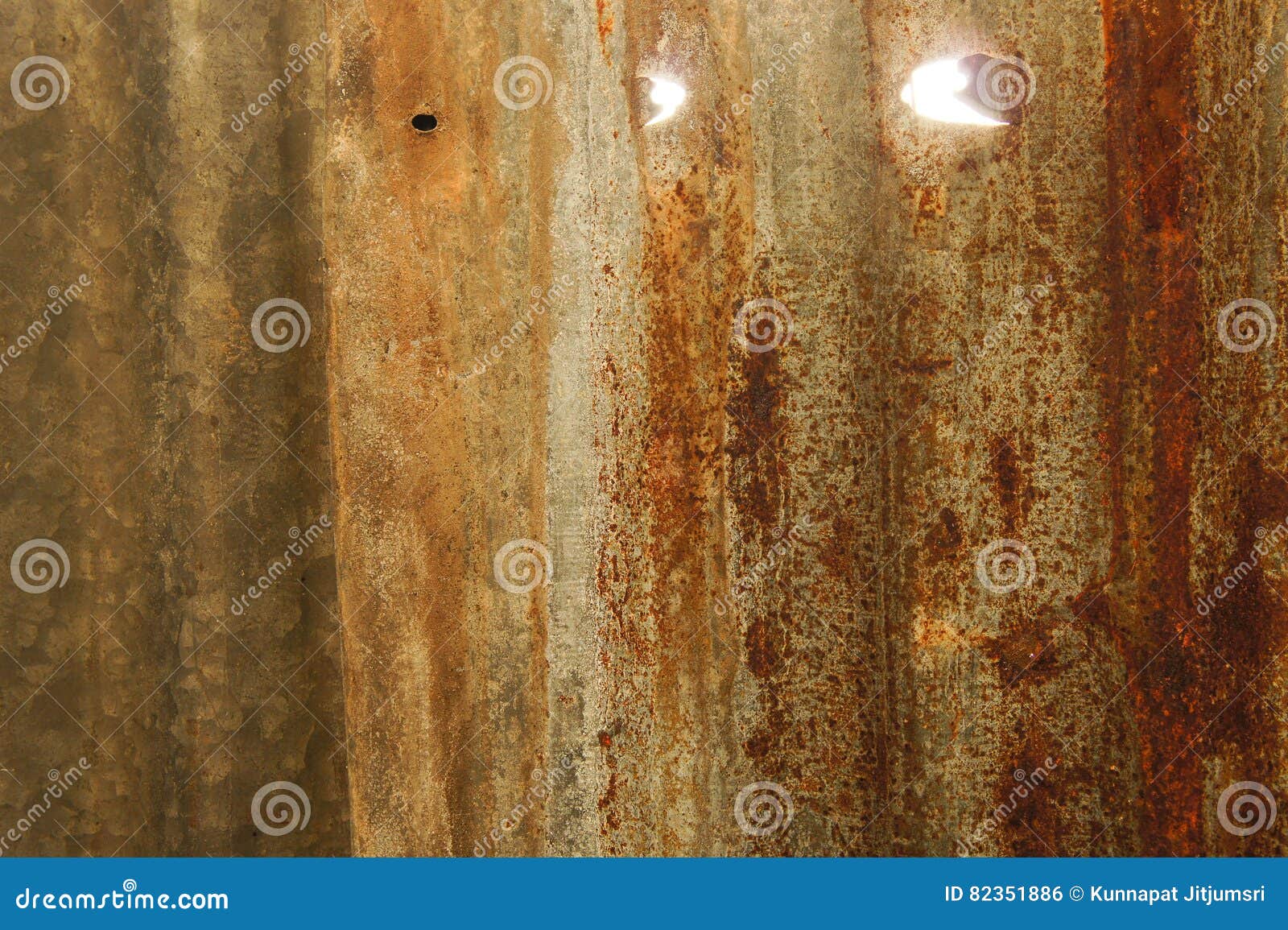 The Leaky Old Roof Rust Encrusted Older Style Stock Photo - Image of ...