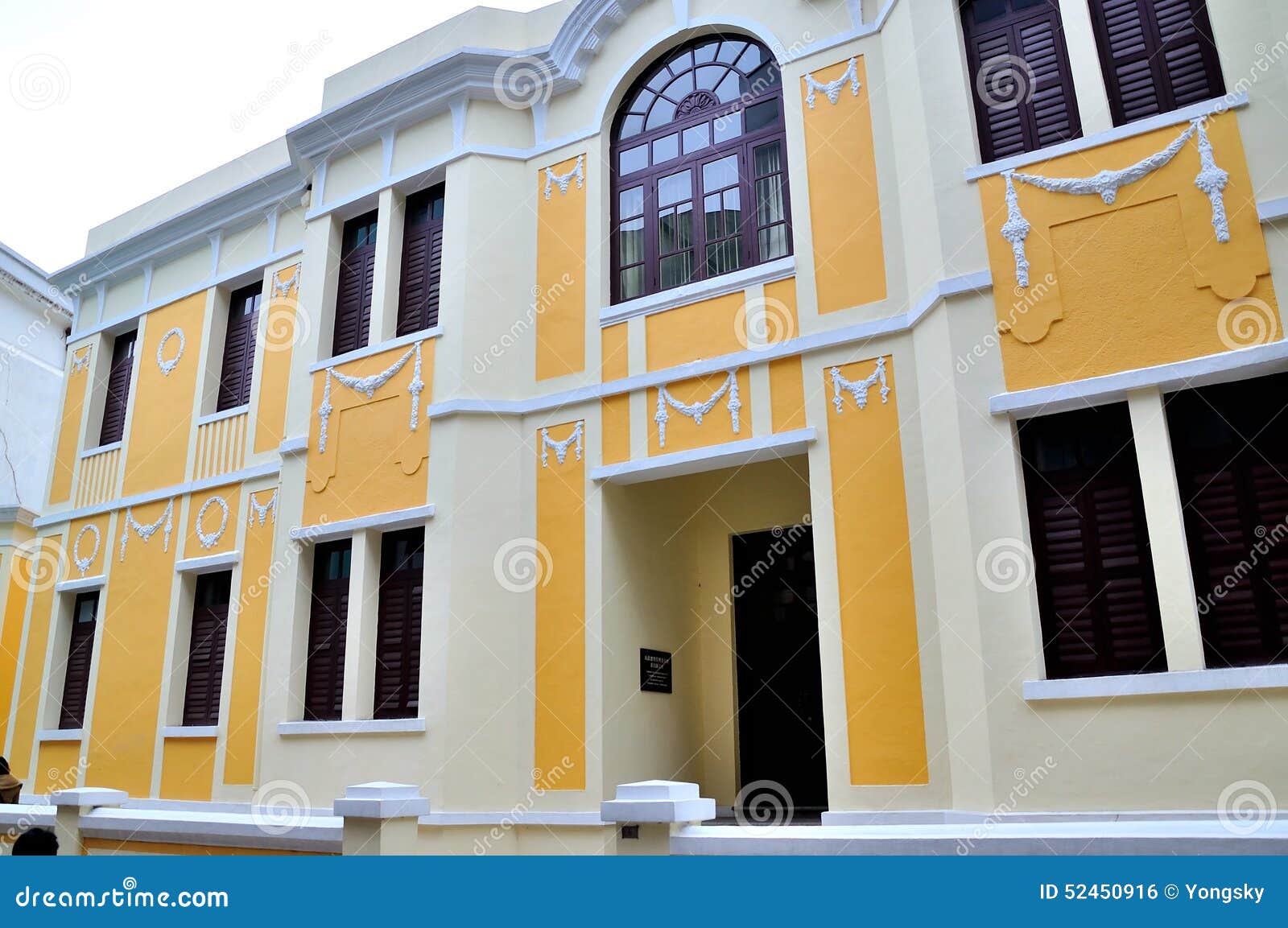 Leal Senado Building stock photo. Image of building, asian - 52450916