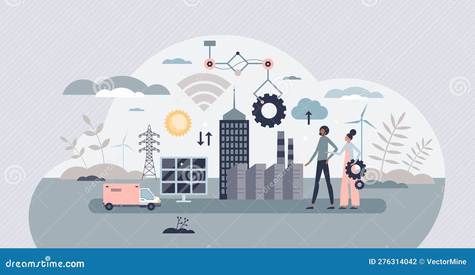 Lean Manufacturing Model for Effective Production Work Tiny Person ...