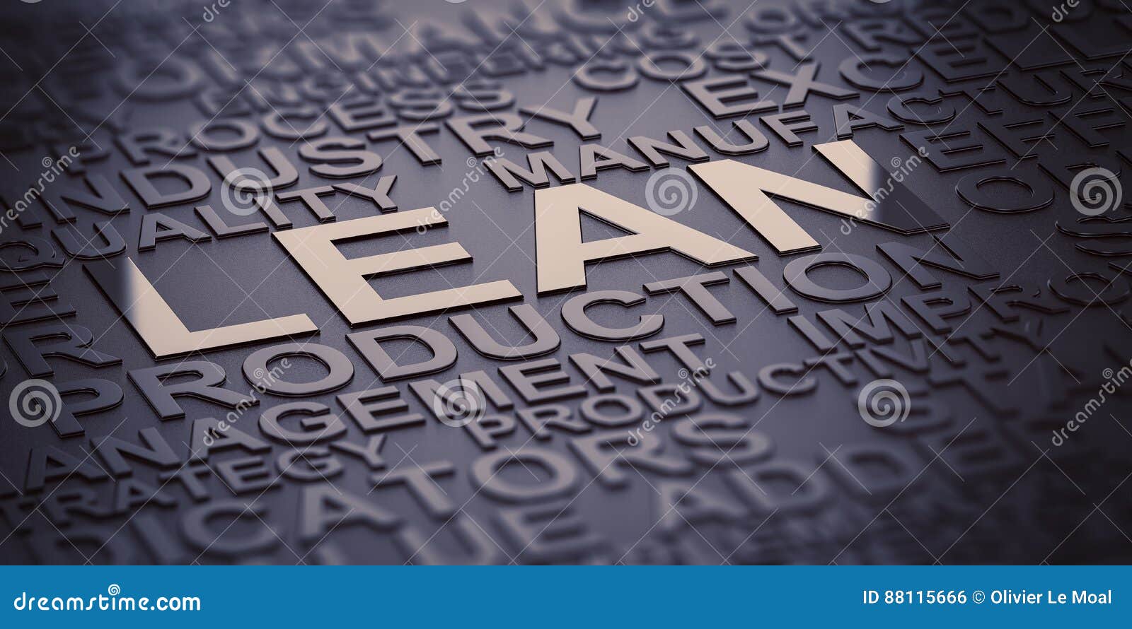 Lean Manufacturing Line Icons Signs Set. Design Collection Of Six Sigma ...