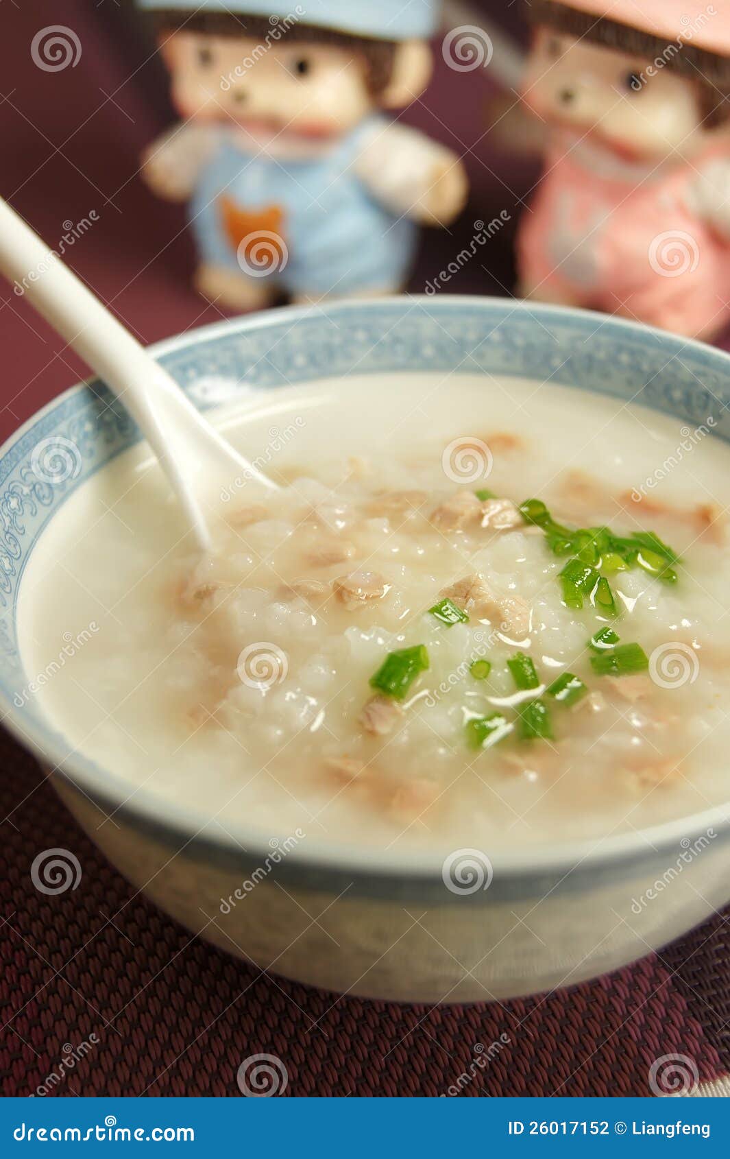 Lean meat porridge stock photo. Image of plate, calories - 26017152