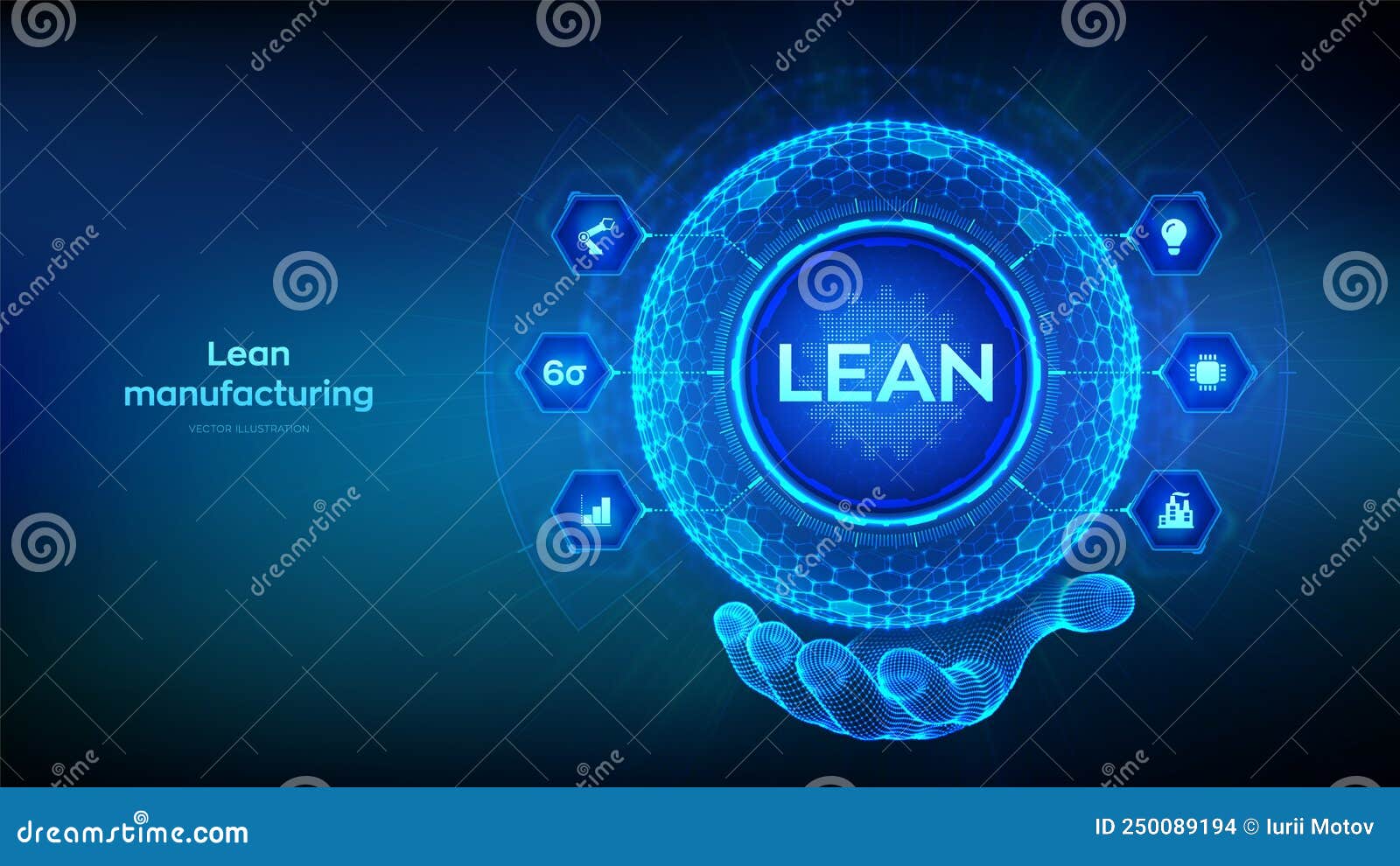 DMAIC Process Management As Six Sigma Strategy Key Factors Outline ...