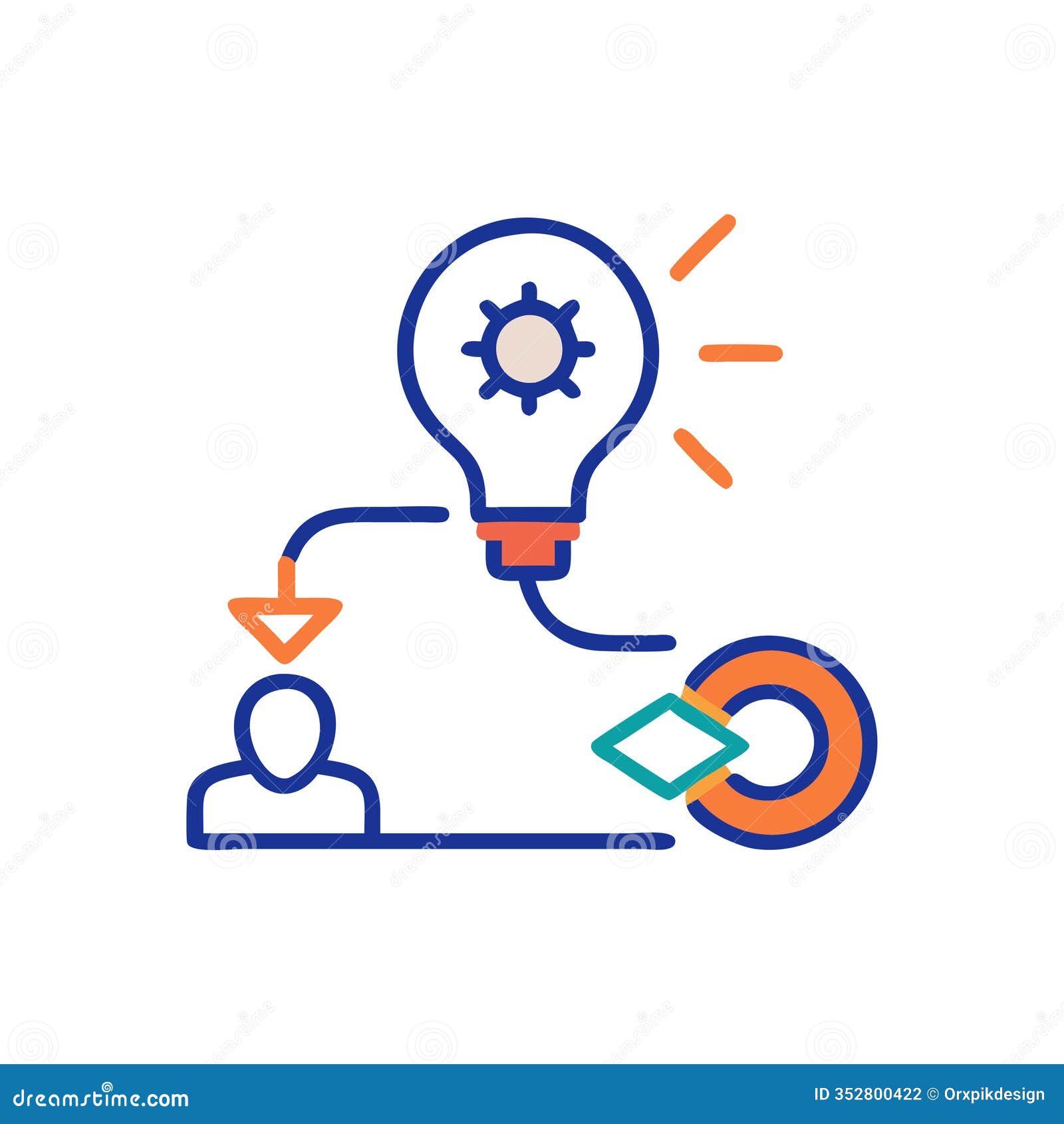 Lean Startup - Flat Tattered Paper Words On Pink Background Royalty ...