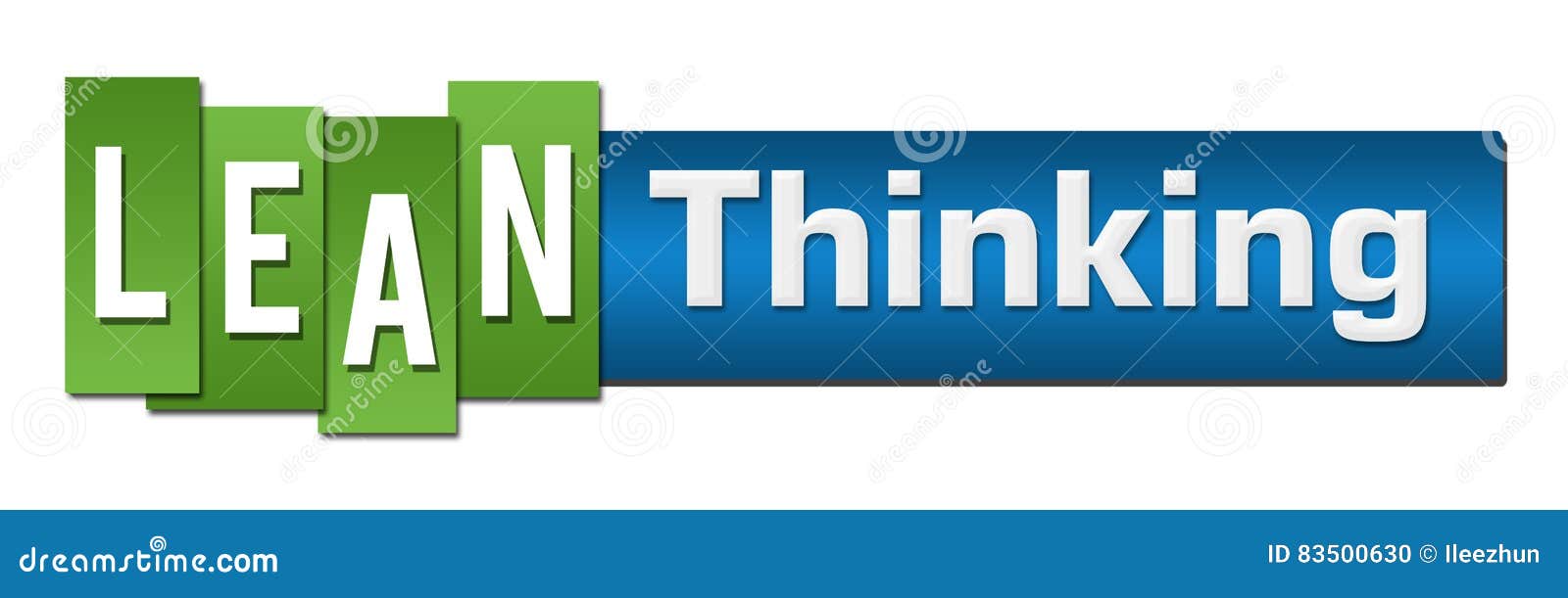 Lean Thinking Concept Vector Infographics Royalty-Free Stock Image ...