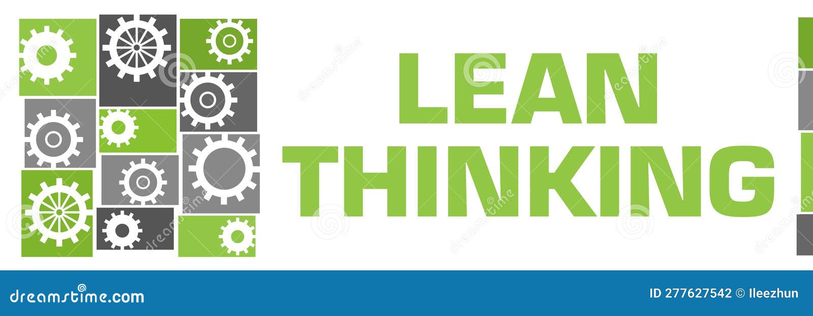 Lean Thinking Concept Vector Infographics Royalty-Free Stock Image ...