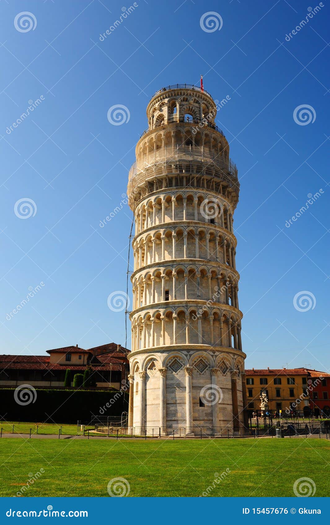 Leaning Tower stock photo. Image of culture, arch, italy - 15457676
