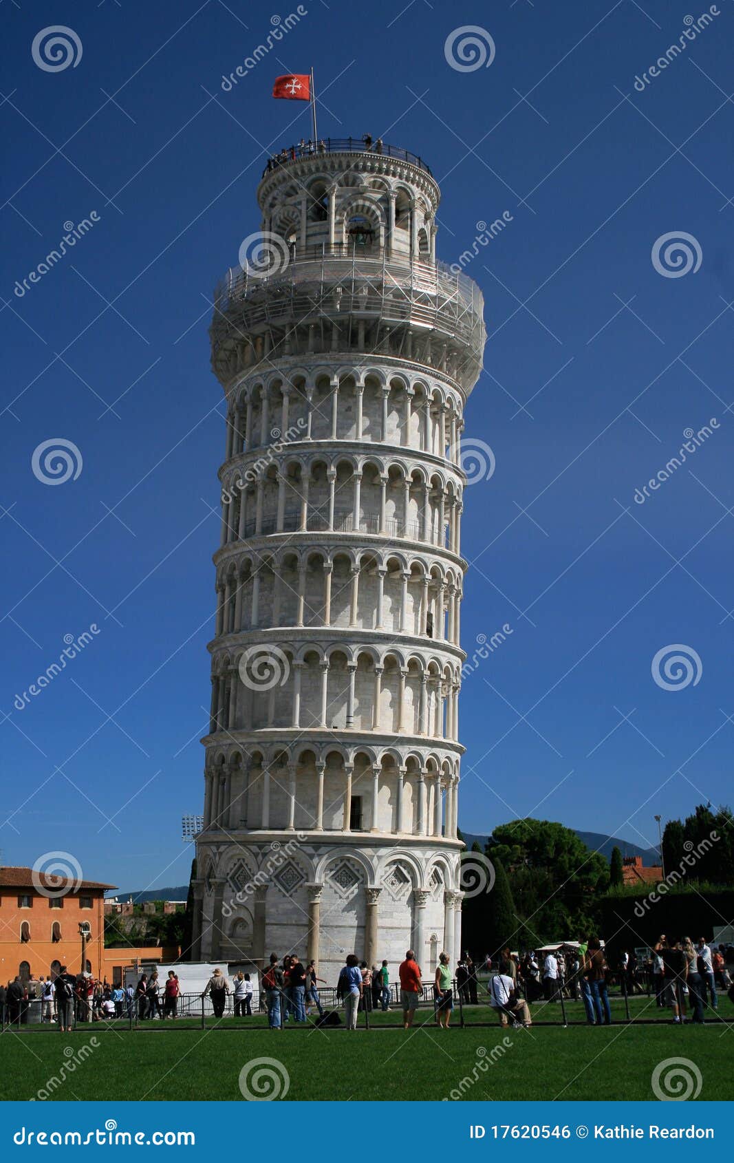Leaning Tower editorial photo. Image of building, tower - 17620546