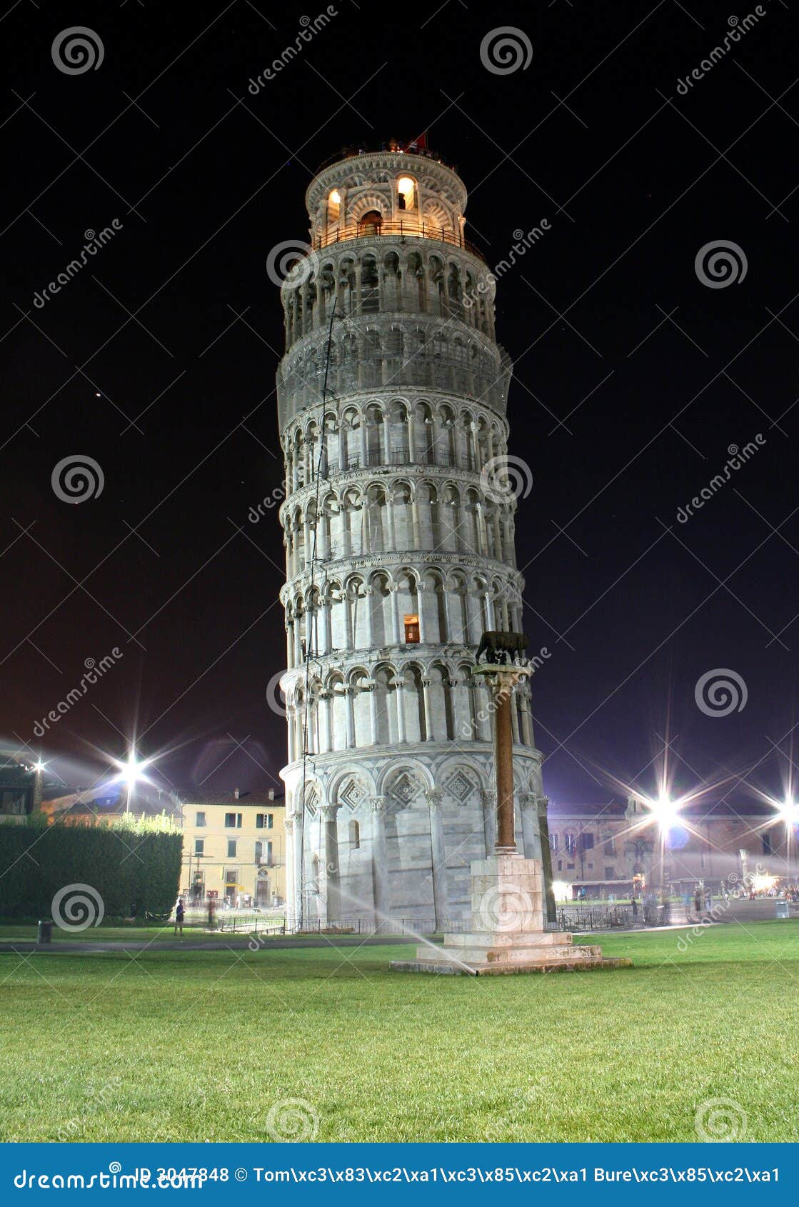 Leaning Tower stock photo. Image of historic, architecture - 3047848